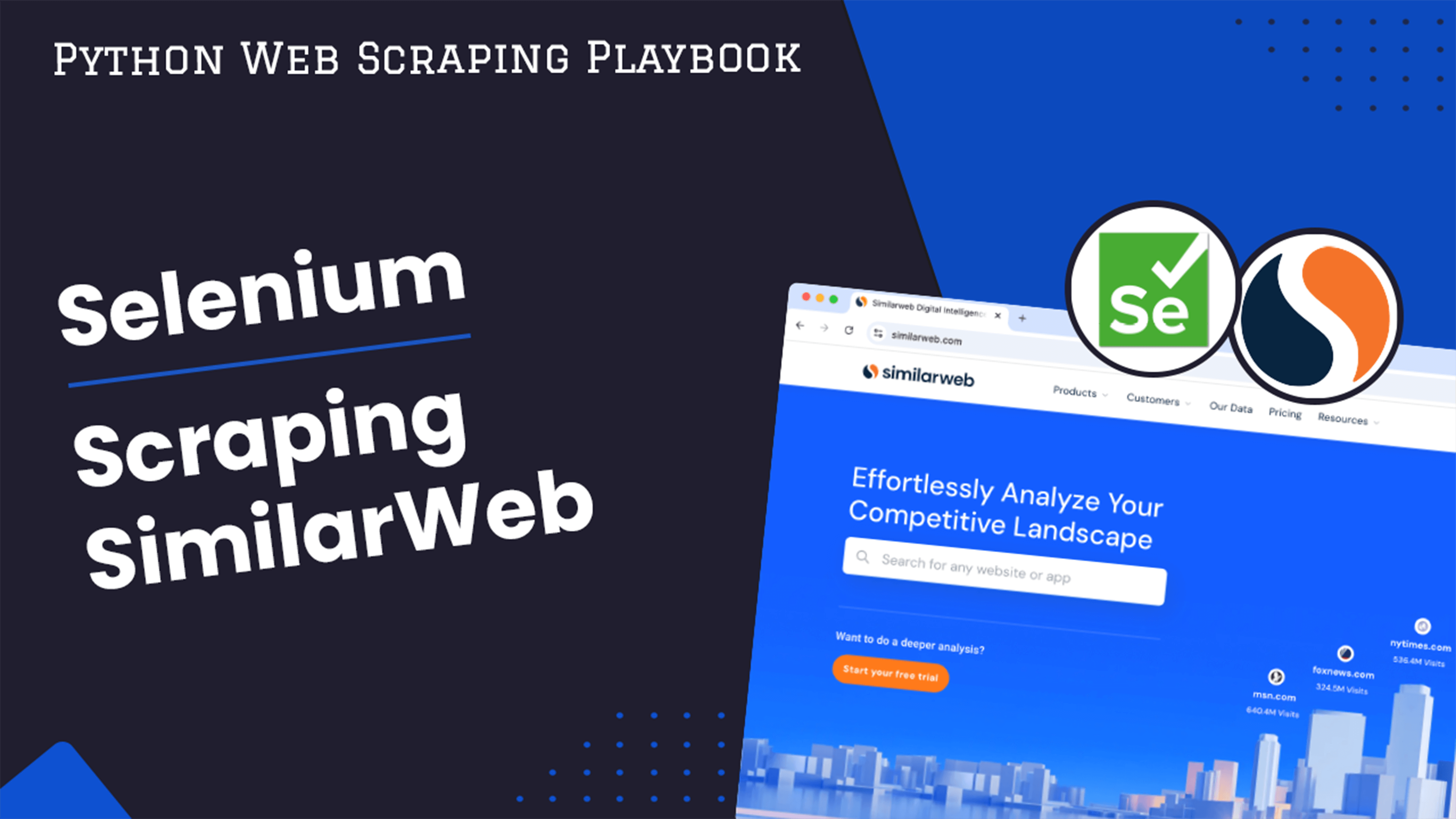 How to Scrape SimilarWeb With Selenium | ScrapeOps